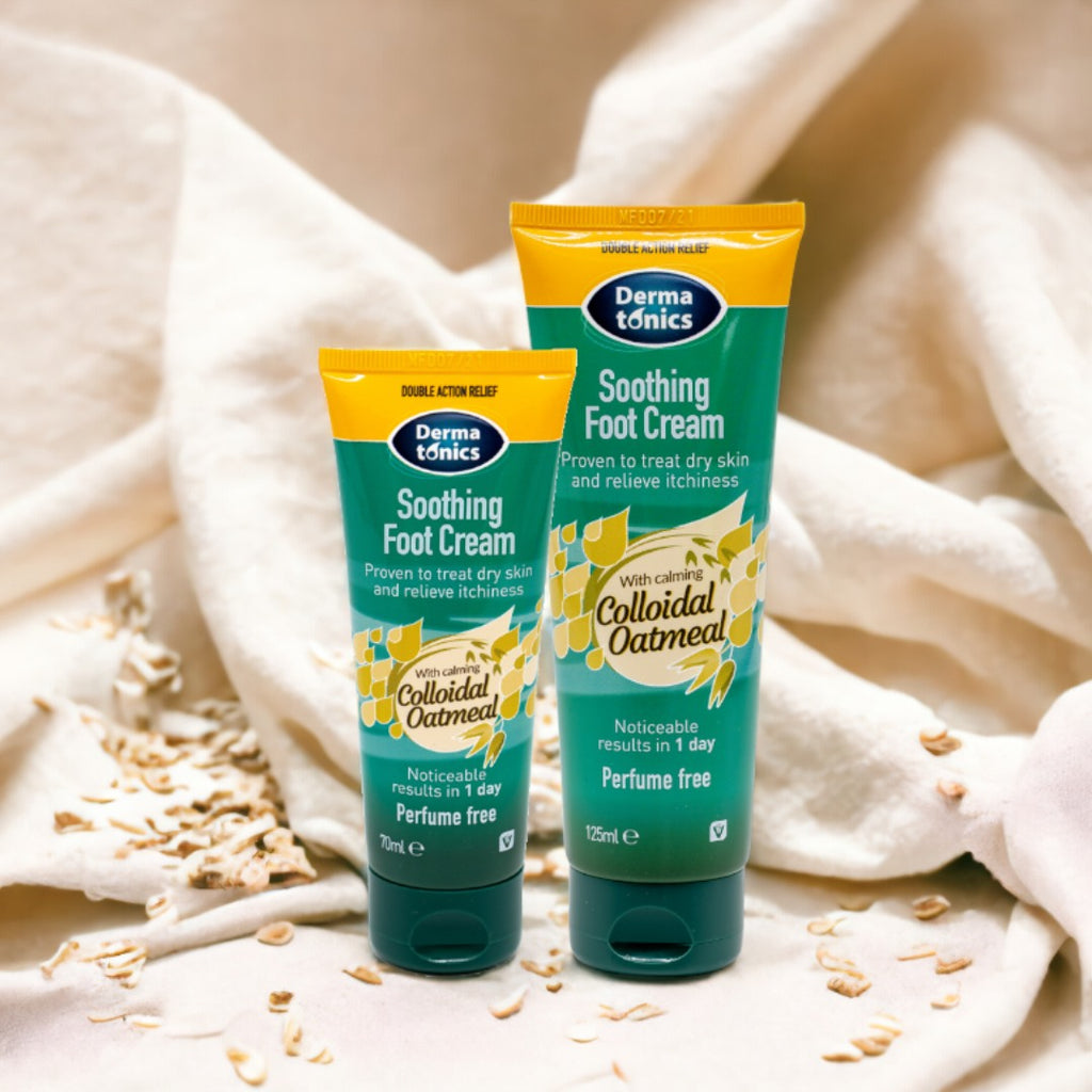Soothing Foot Cream - Colloidal oatmeal to sooth itchy feet – Dermatonics