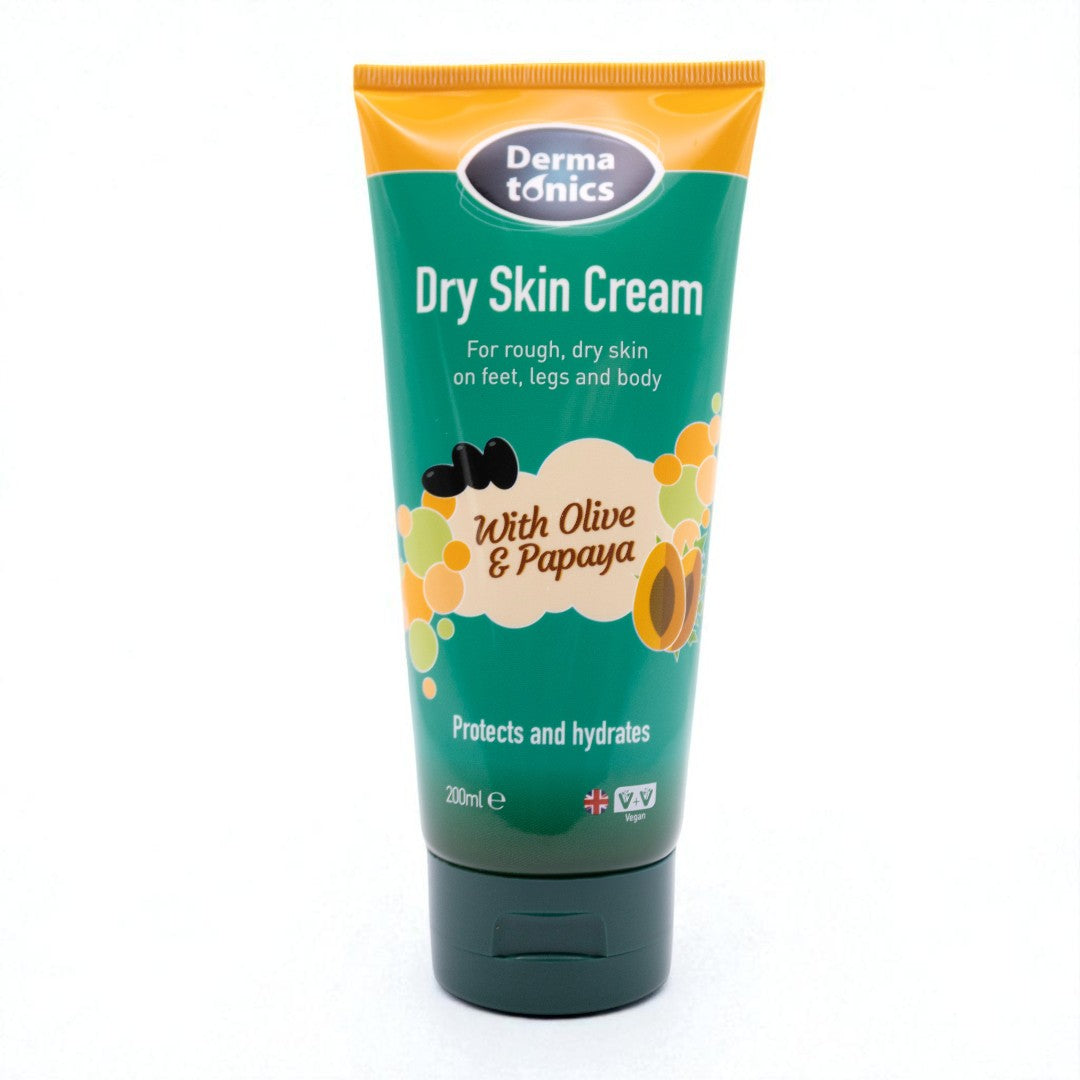 Natural Care Dry Skin Cream With Olive and Papaya Juice 200ml – Dermatonics