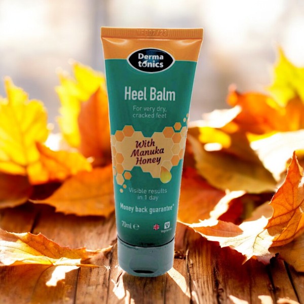 Heel Balm with Manuka Honey - Results in 1 day for dry, cracked heels ...